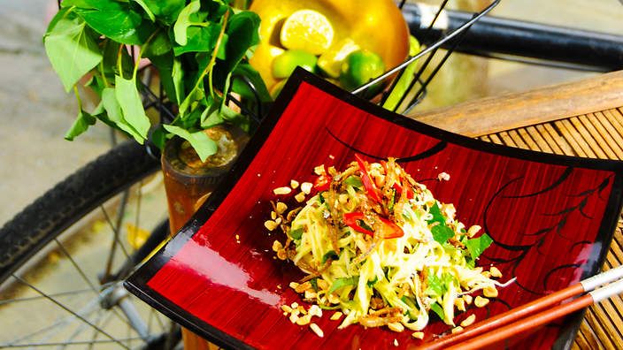 Green Mango and Dried Anchovy Salad: Goi Kho Ca Com Xoai Song Recipe