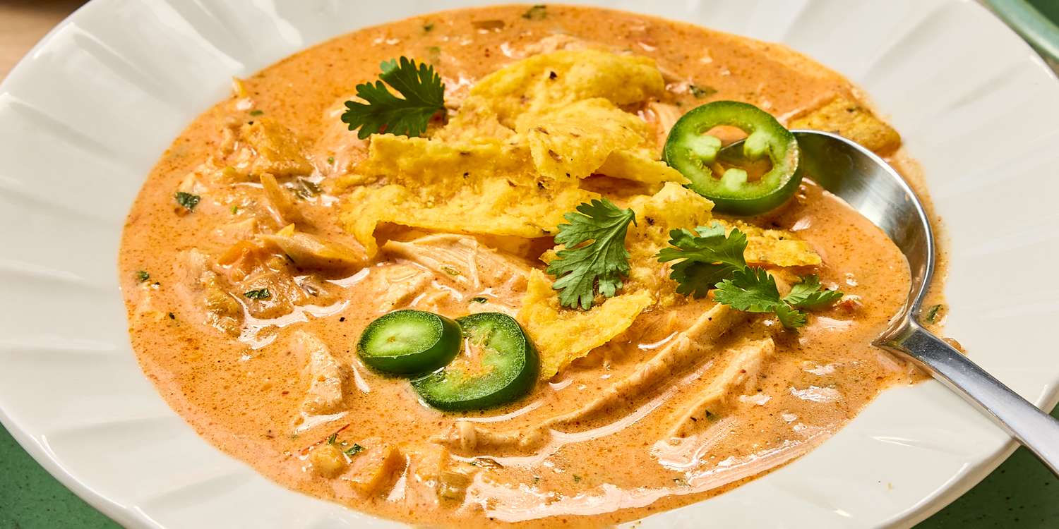 Butternut Squash Soup with Chipotle Cream Recipe